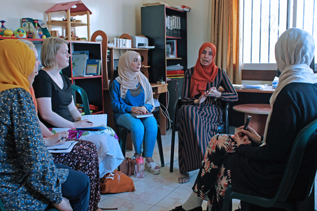 Refugee camp workers learn stress management to cope with desperate ...